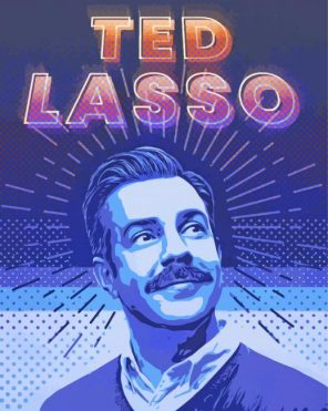 Ted Lasso Illustration Poster Paint By Numbers - My Paint By Numbers