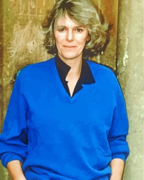 Young Camilla Shand Paint By Numbers - My Paint By Numbers